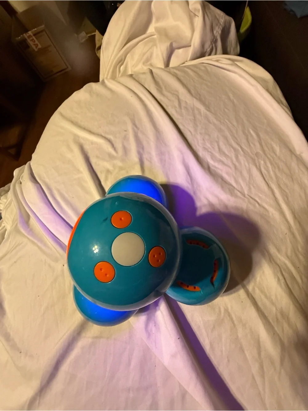 Toys | Blue Interactive Robot Toy With Lightup Eye | Poshmark